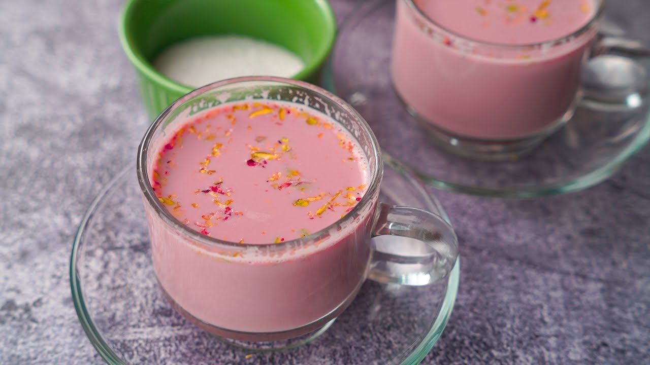 Kashmir Pink Tea Recipe Make It Like This In 20 Minutes | Pink Tea: 20 ...