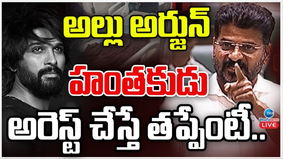 cm Revanth reddy fires on allu arjun and pushpa 2 movie Sandhya theatre stampede incident ...