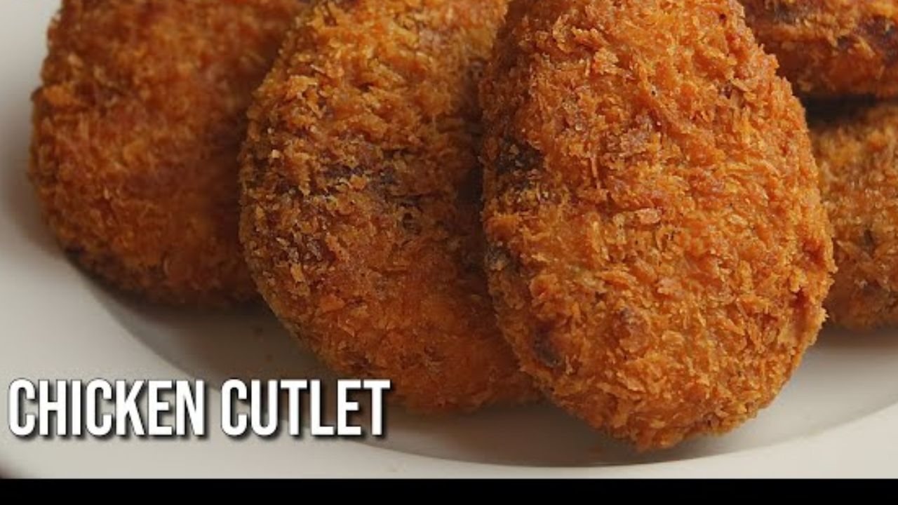 How To Make Chicken Cutlet Recipe Without Adding Colours | Chicken ...