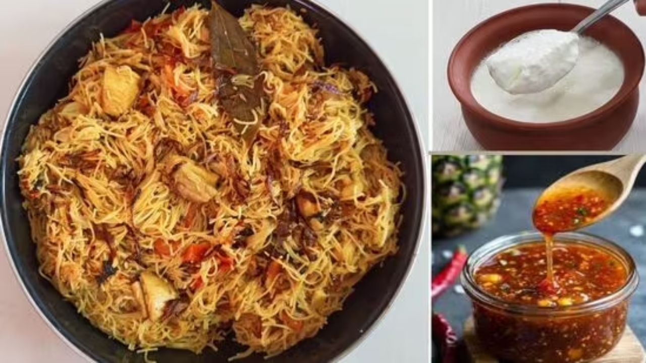 How To Make Quick And Easy Semiya Chicken Recipe In Telugu | Semiya ...