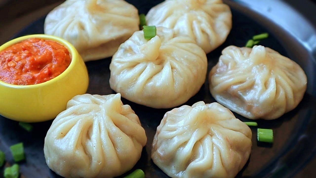 Best Vegetarian Momos Recipe With Step by step Process | Momos Recipe ...