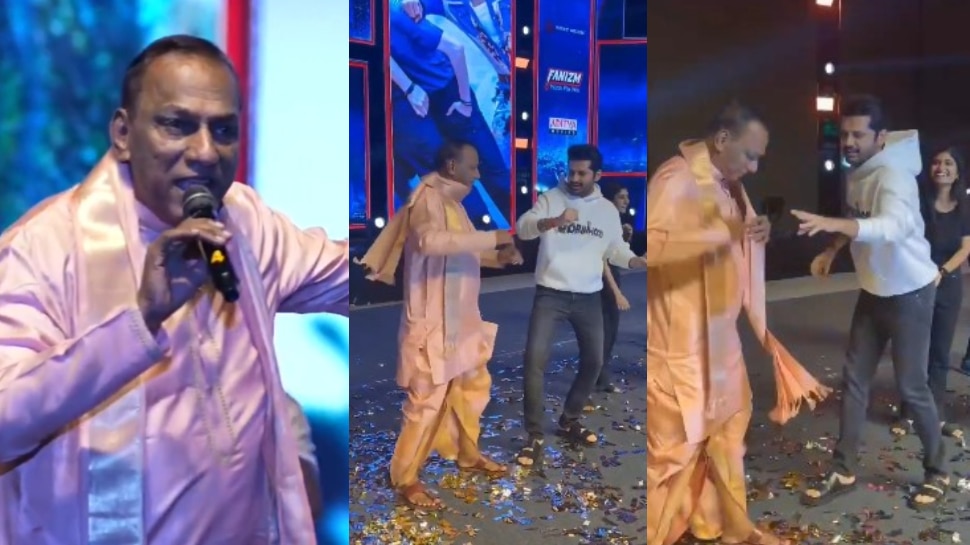 Malla reddy mass dance with robinhood movie hero nithin video goes ...