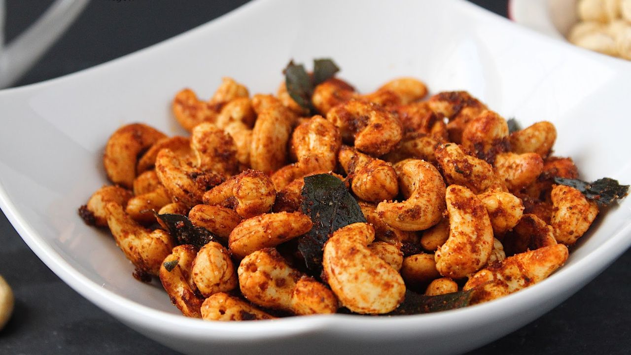 Easy And Tast Roasted Cashew Nut Fry Recipe In 5 Minutes | Roasted ...