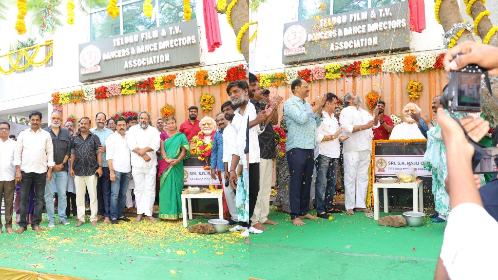 fouder of Dance Master Association mukku raju master statue unveiling ...