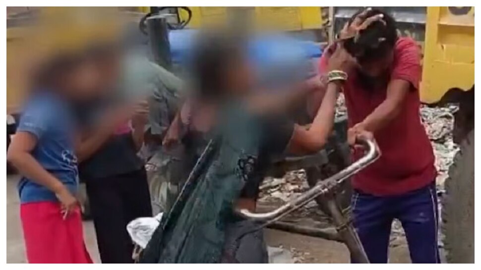 Mother Beats Pervert in Viral Video 15 Slipper Slaps in 9 Seconds for ...