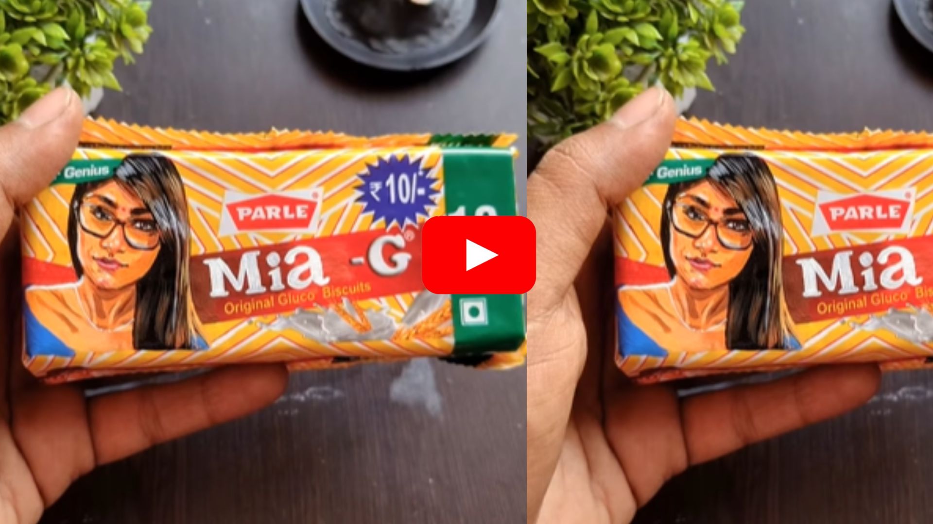 Mia Khalifa G Parle Biscuit Funny Art Video | Mia Khalifa Biscuit: ఇదేం ...