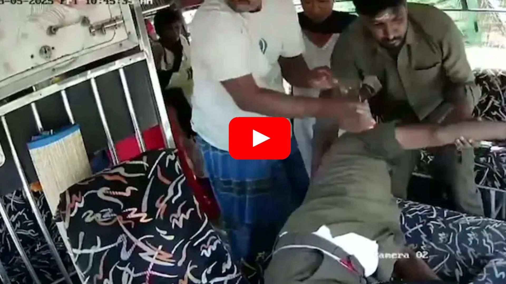 Bus Driver Having A Heart Attack While Driving Cctv Footage Is Going ...