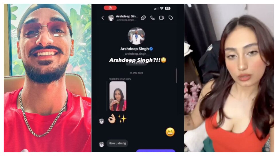 Arshdeep Singh Leaked Chat Video with Girl Goes Viral Team India Pacer ...