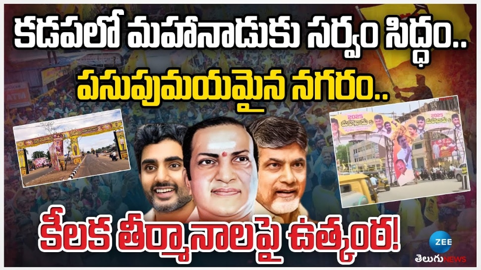 TDP Mahanadu 2025 Chandrababu given key post to nara Lokesh many key ...