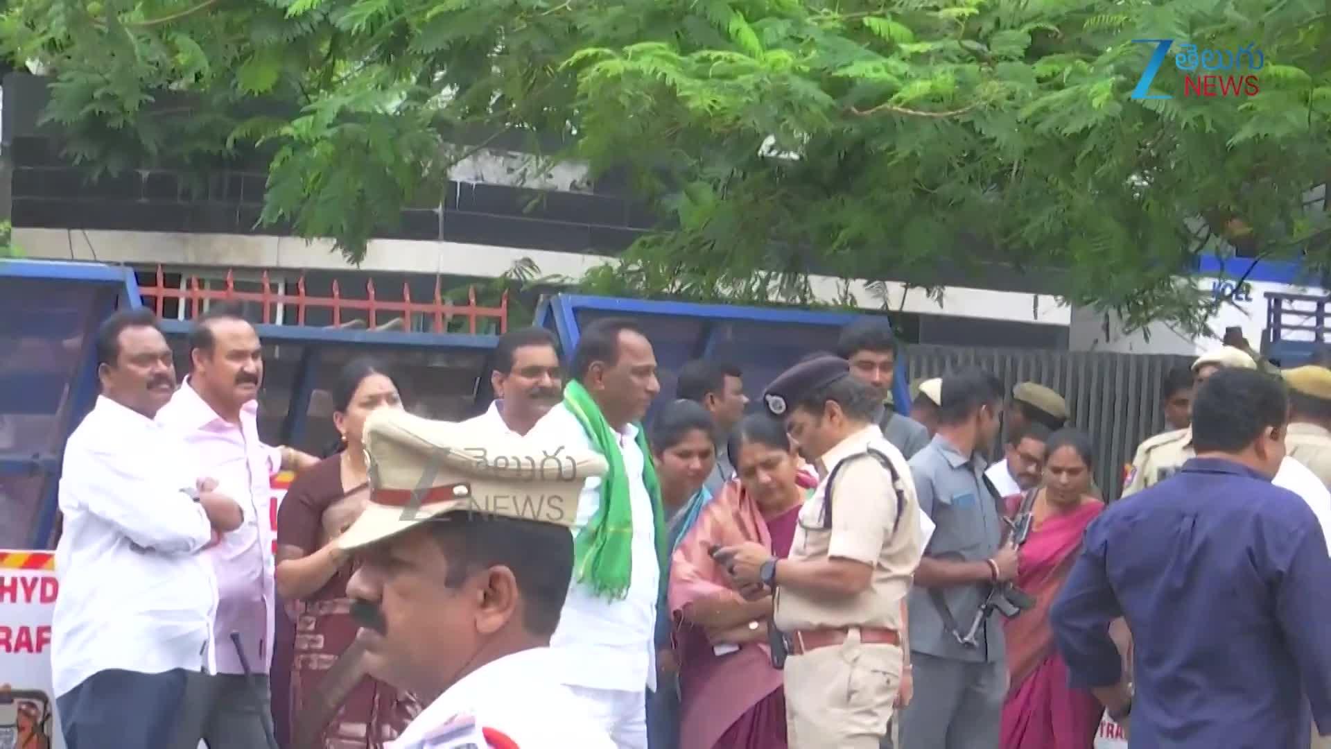 Malla Reddy at BRKR Bhavan KCR Attends Kaleshwaram Commission Viral ...