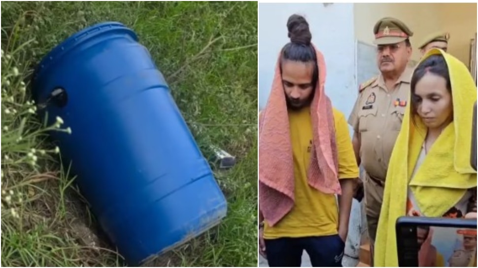 After meerut muskan rastogi drum murder case man's body found in blue ...
