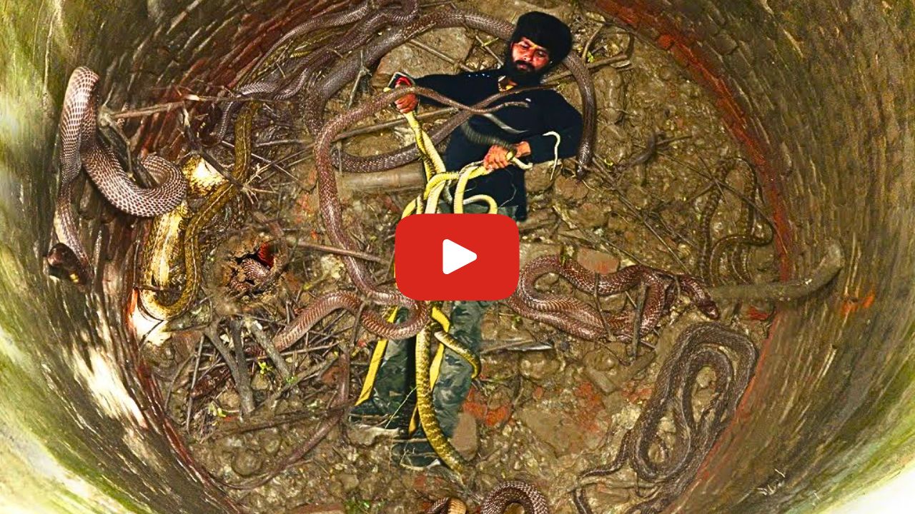 Snake Catcher Muraliwale Hausla Rescuing 11 Snakes From Dilapidated ...