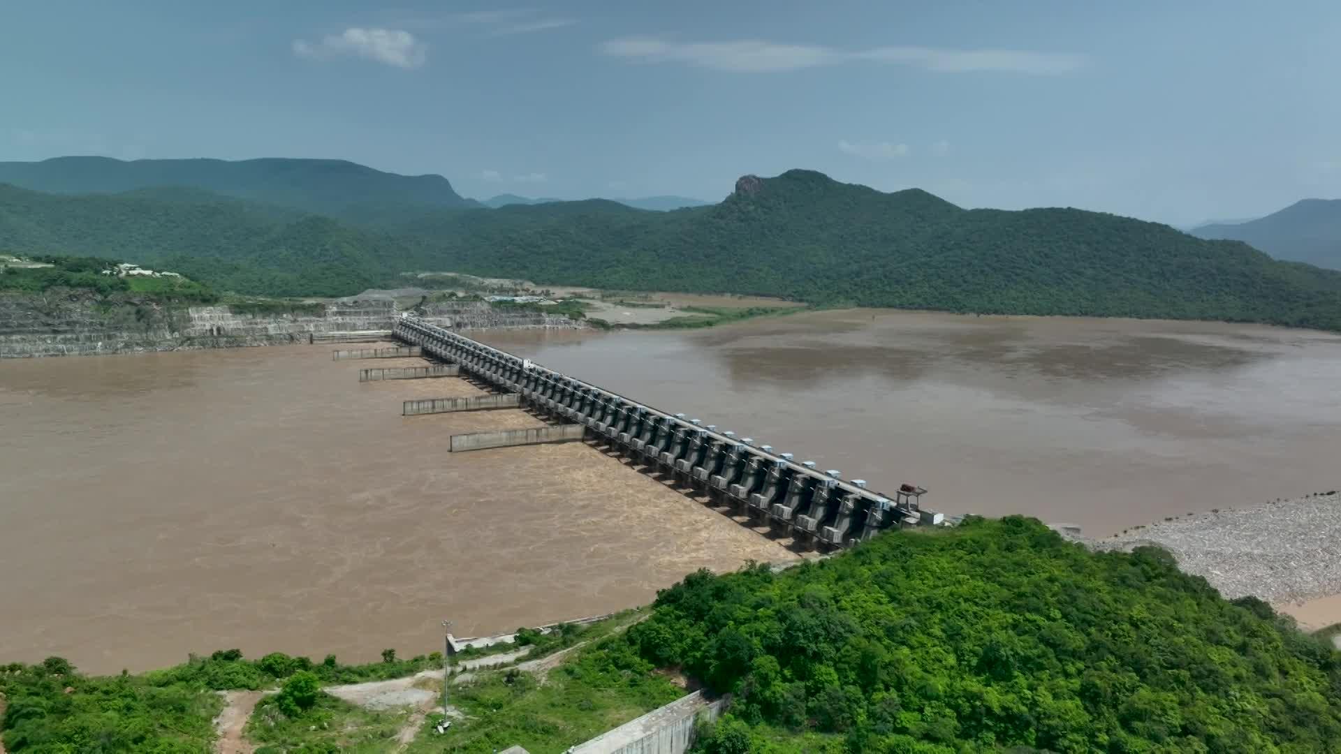 Watch Polavaram Project Aerial View And Godavari River Beauty ...