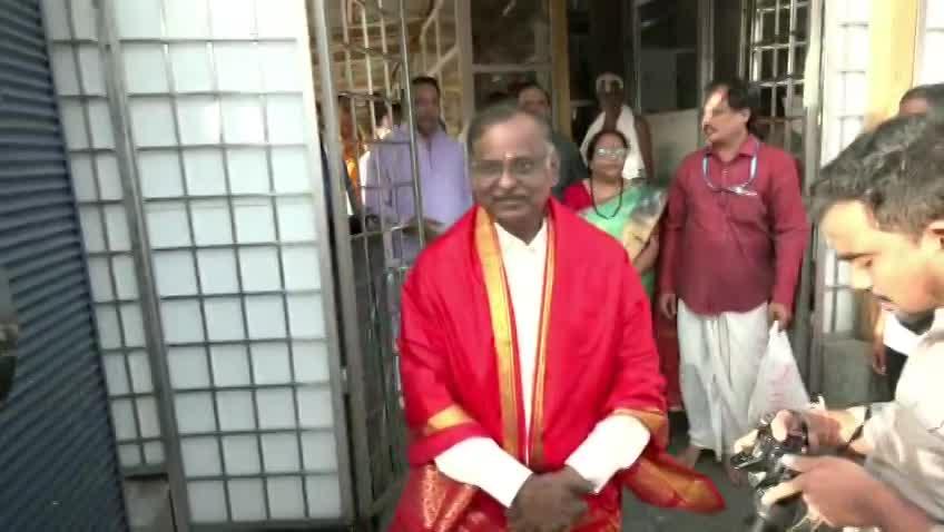 ISRO Team Offers Special Pooja At Tirumala Temple A Head GSLV F16 ...