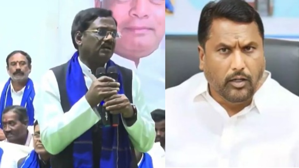 Minister Vivek Venkat swamy Sensational Comments On Minister Adluri ...