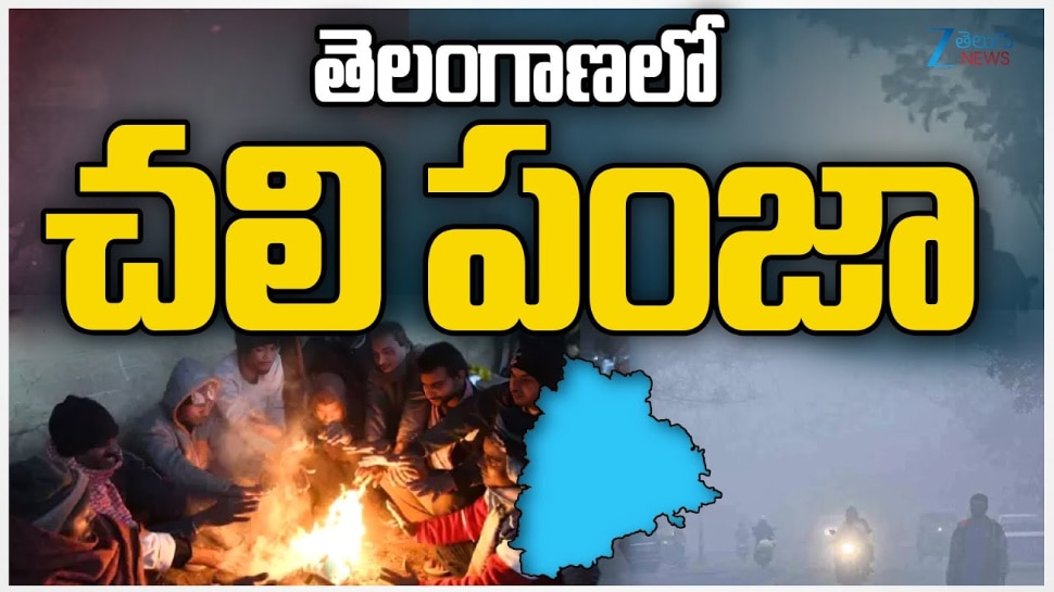 Telangana Cold Waves effects in Various districts of Telangana Weather ...