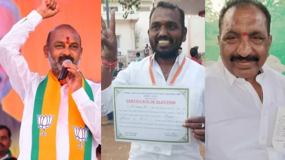 Telangana municipal election results 2026 Union minister bandi Sanjay ...