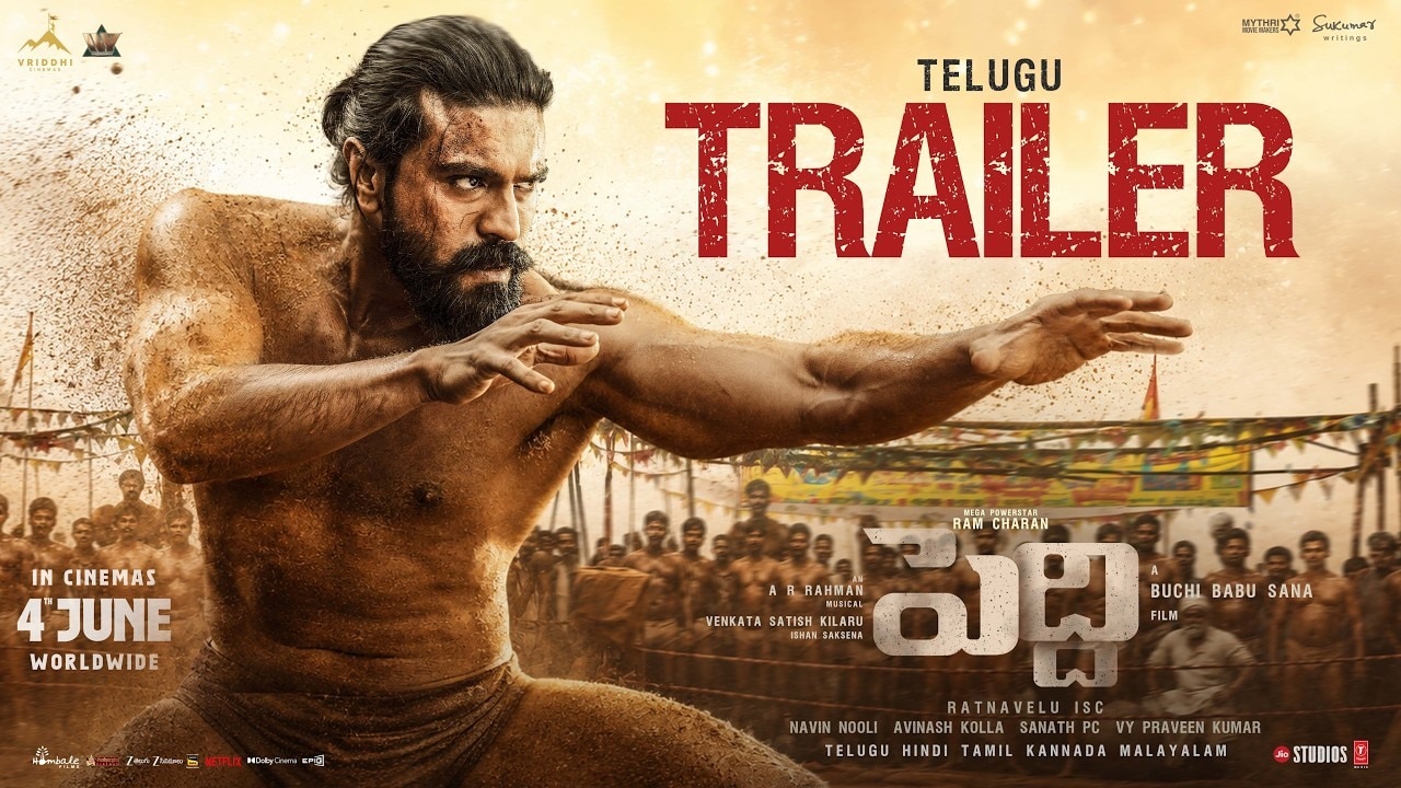 Peddi Trailer: Global Star Ram Charan Impressing Performance In Peddi ...