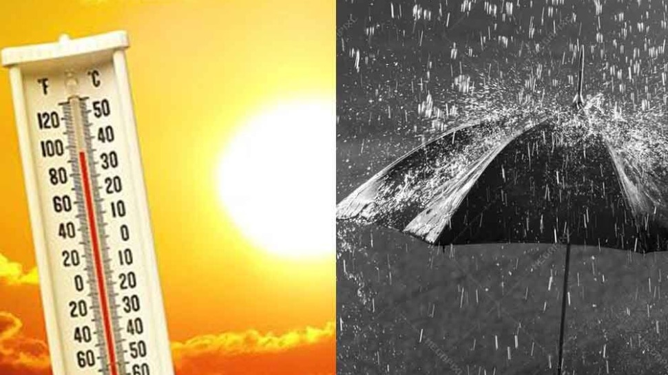 Telangana Different Weather situation mornig heat waves night rain fall ...