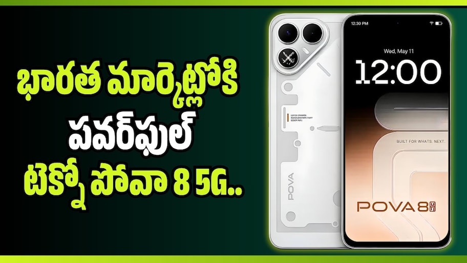 8000mah Battery 144hz Display Tecno Pova 8 5g Sale Starts In India ...