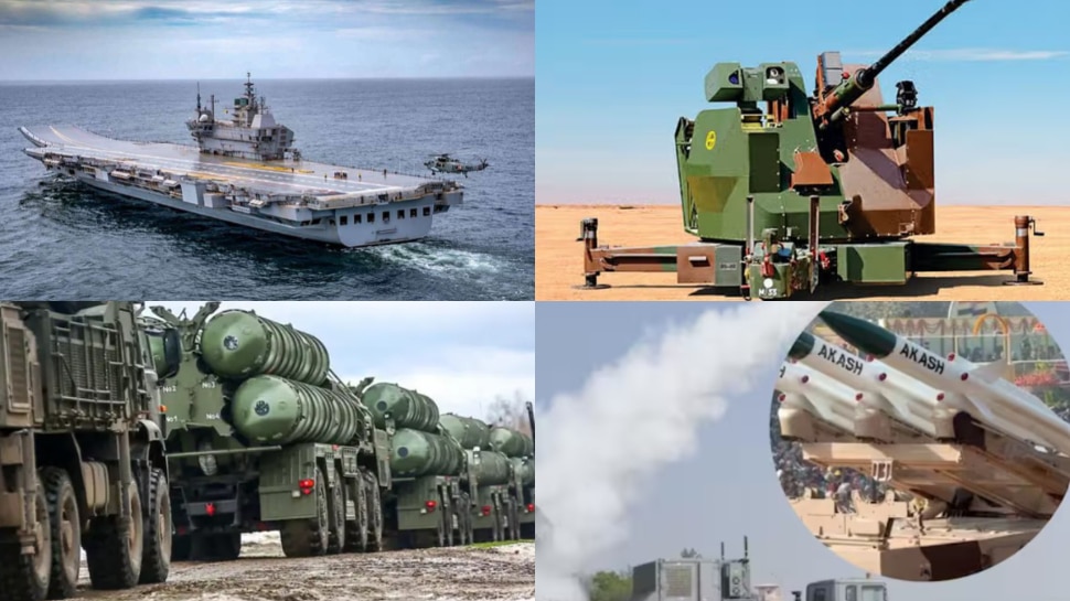 India Pakistan War 2025 INS Vikrant S400 Akash Missiles Strike Against ...