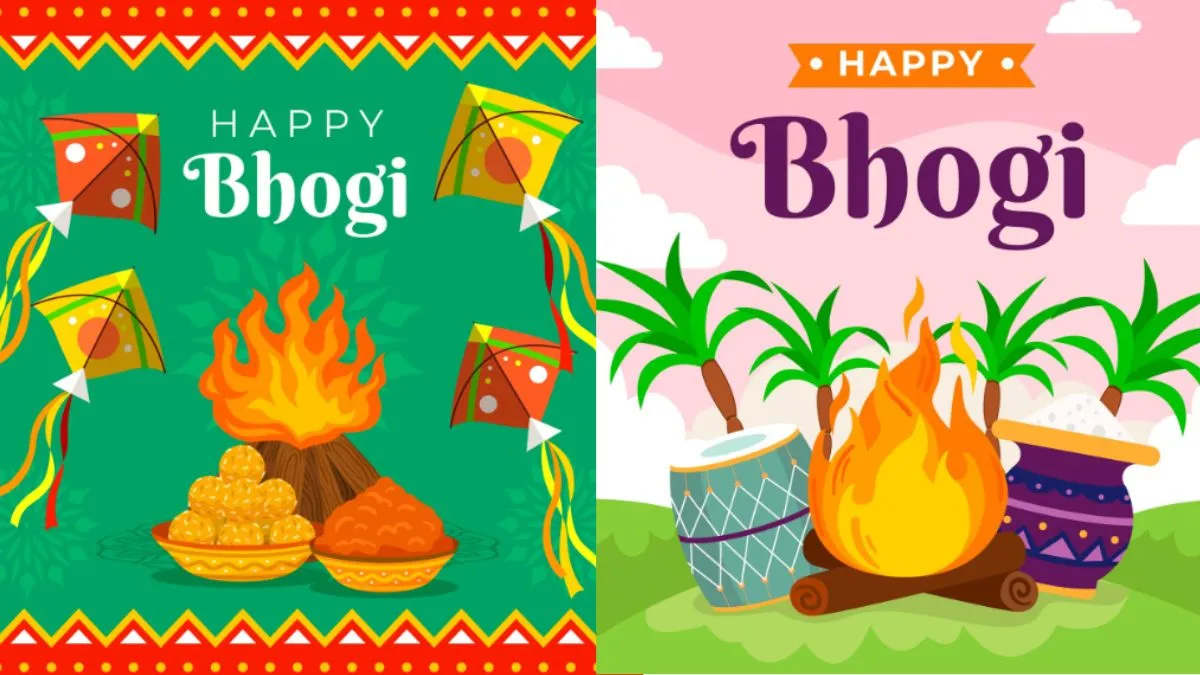 Bhogi Wishes Photos And Quotes 2026 For Family And Friends vn | Bhogi ...
