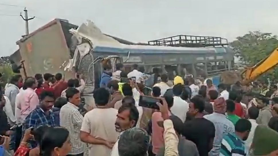 Chevella Bus Accident 20 Dead in Horrific Crash Heartbreaking Photos from Ranga Reddy Tragedy ...