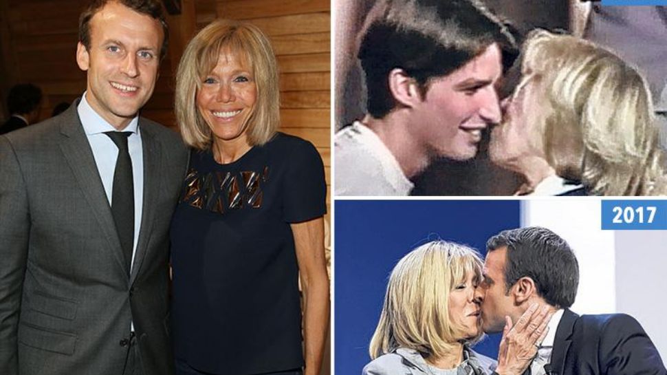 emmanuel macron brigitte macron viral video brings macrons student ...