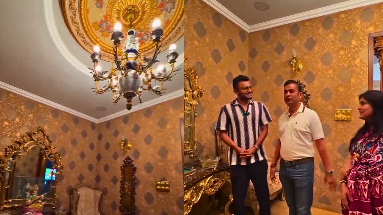 Interiors Of House In Indore Made Of 24-carat Gold Photos Are Going ...