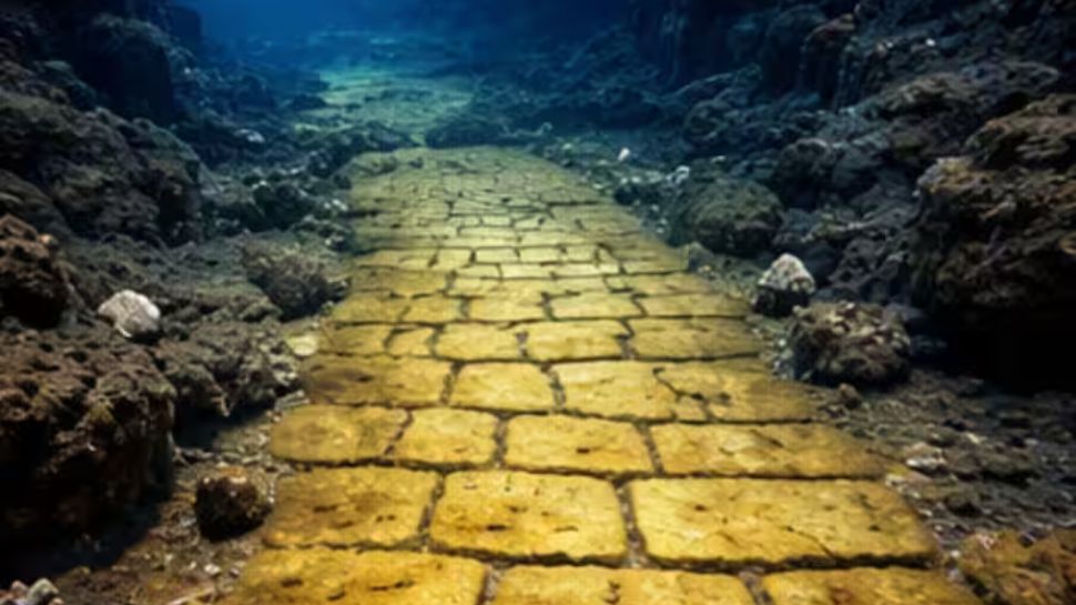 Golden Brick Road Discovered pacific ocean scientists stunned volcanic ...