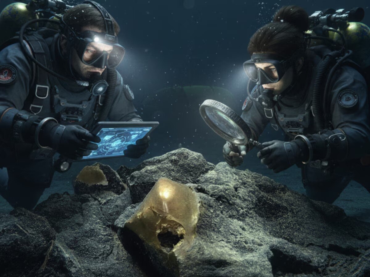 Golden Orb In Ocean: Scientists Found a Golden Orb at The Bottom of The ...