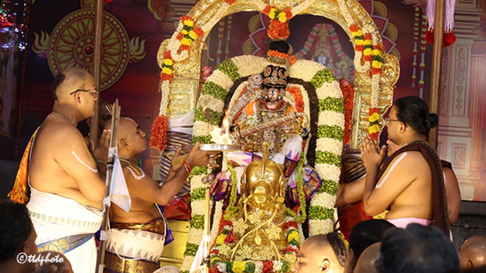 Tirumala Brahmotsavam 2025 Sri Malayappa Swamy on Hamsa Vahanam in ...