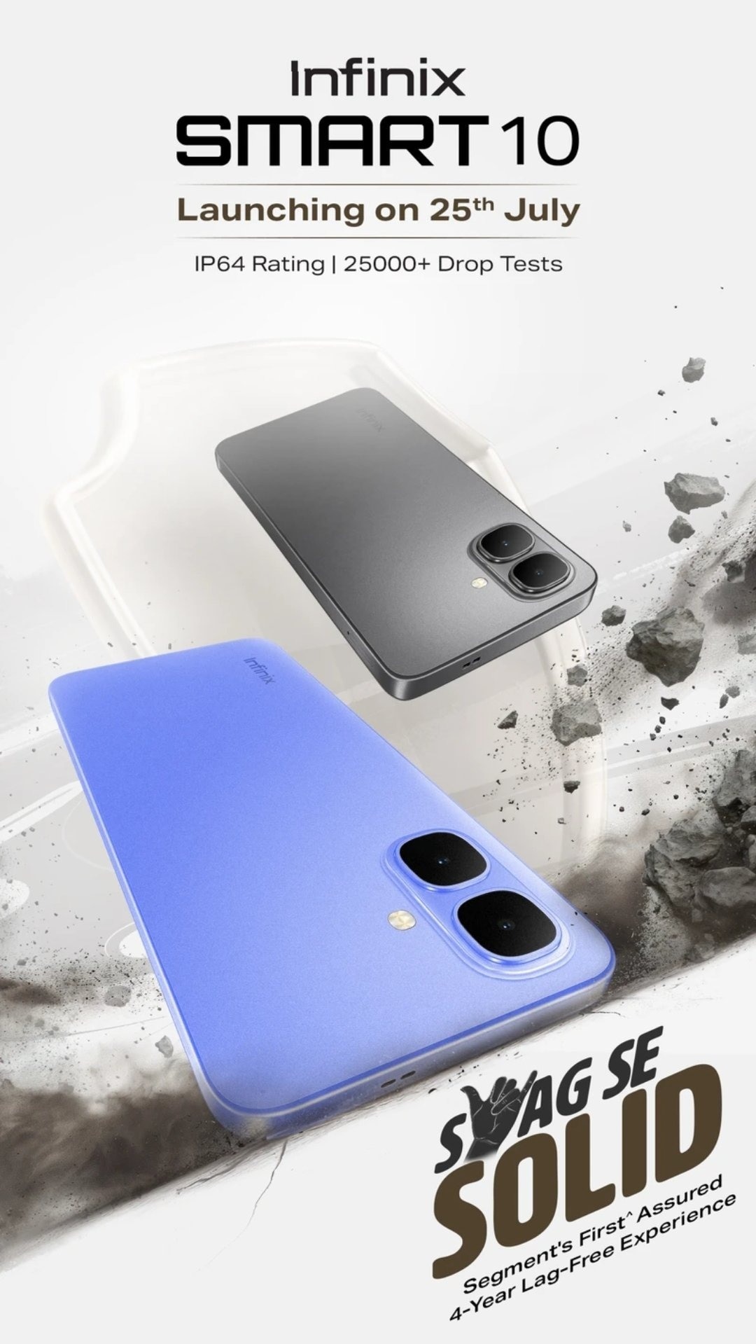 Infinix Smart 10 Smartphone Launched In Market On July 25 | Infinix ...