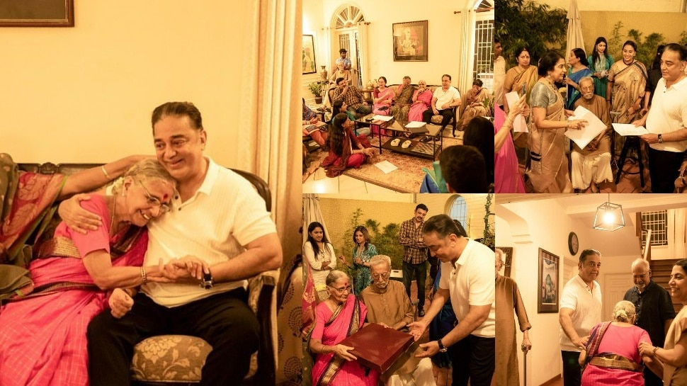Suhasini Charuhasan And Mani Ratnam on Kamal Haasan Birthday party ...