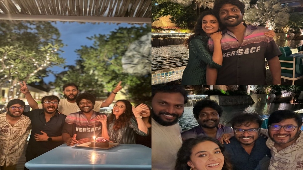 Keerthy Suresh and Suhas celebrates Uppu Kappurambu shooting wrap up ...