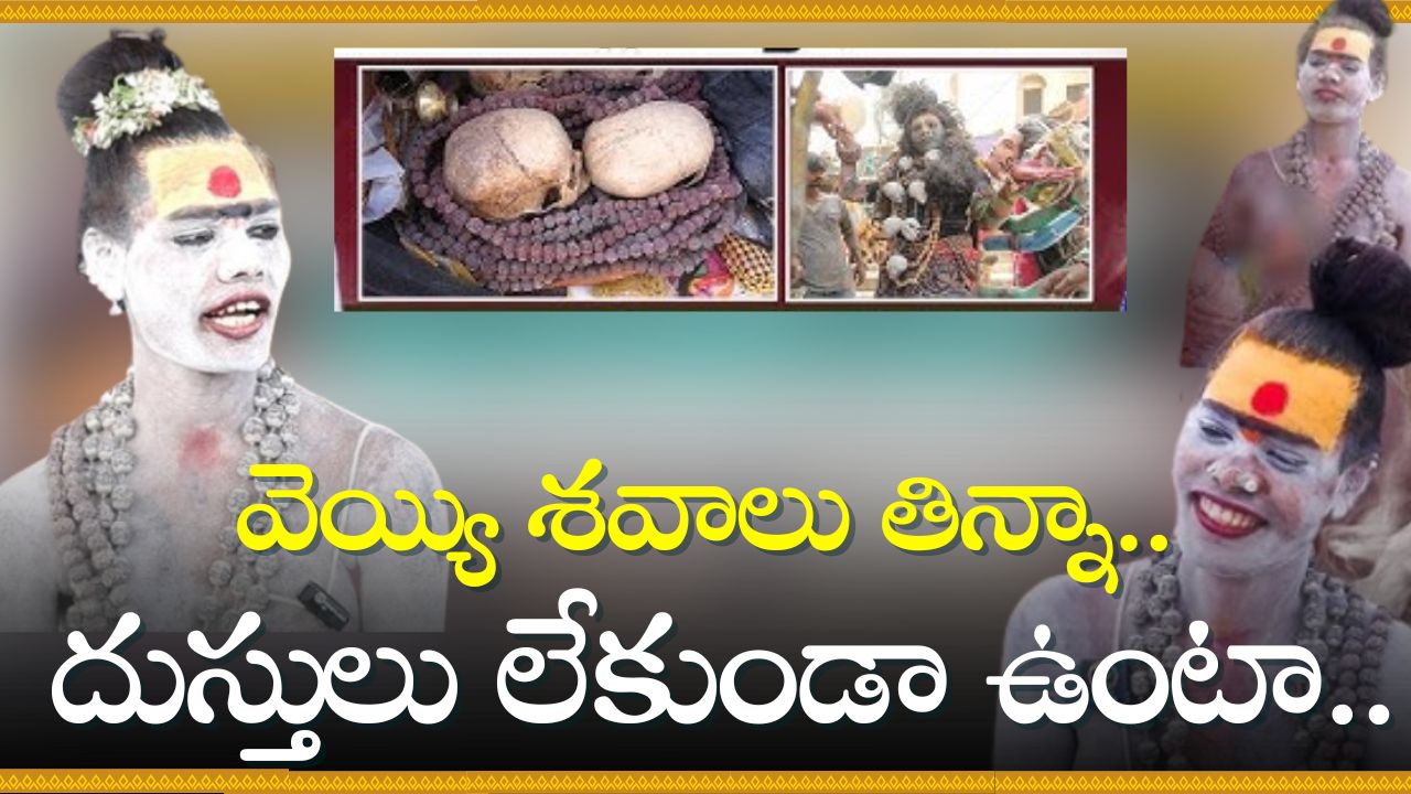 Lady Aghori Naga Sadhu Eats Thousand Human Corpses, Many More ...