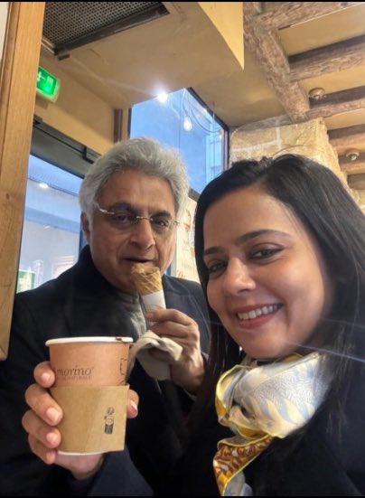 50 Years Old Mahua Moitra Third Marriage With 65 Years Old Pinaki Misra ...