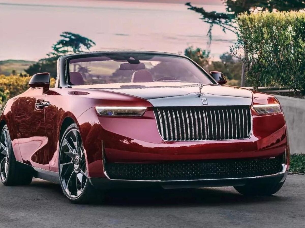 World Most Expensive car Rolls Royce La Rose Noir Drop tail know the ...