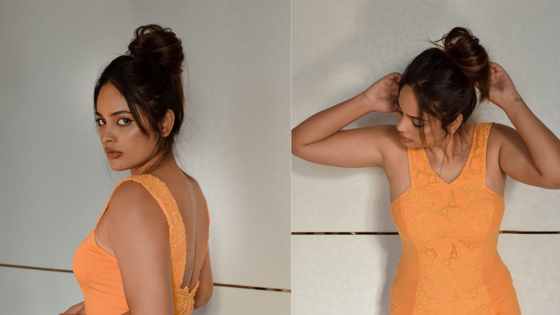 Actress Nandita Swetha shares Hot and Bold Images in Short Dress, Nandita Swetha Sexy Photoshoot ...