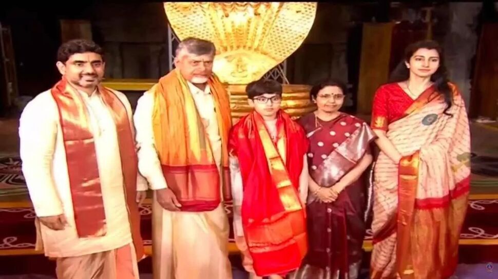 Brahmini Saree at Tirumala Becomes a Special Attraction vn | Nara ...