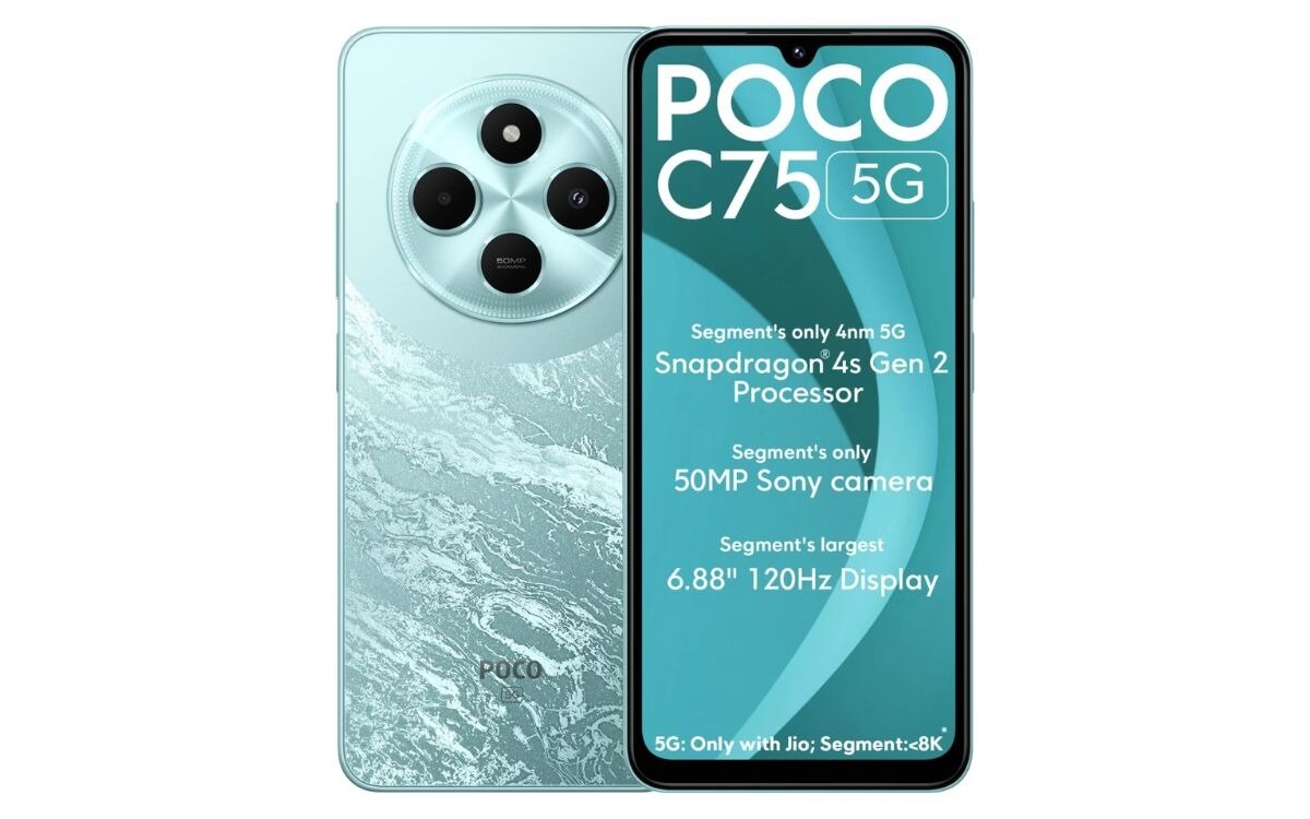 Poco C75 5G Mobile Get For Rs.949 On Flipkart Before Big Billion Sale | POCO C75 5G Price ...