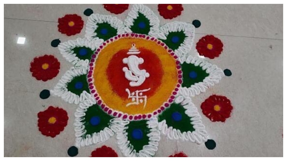 Easy New Year Rangoli Designs 2025 for Beginners Simple and Beautiful ...