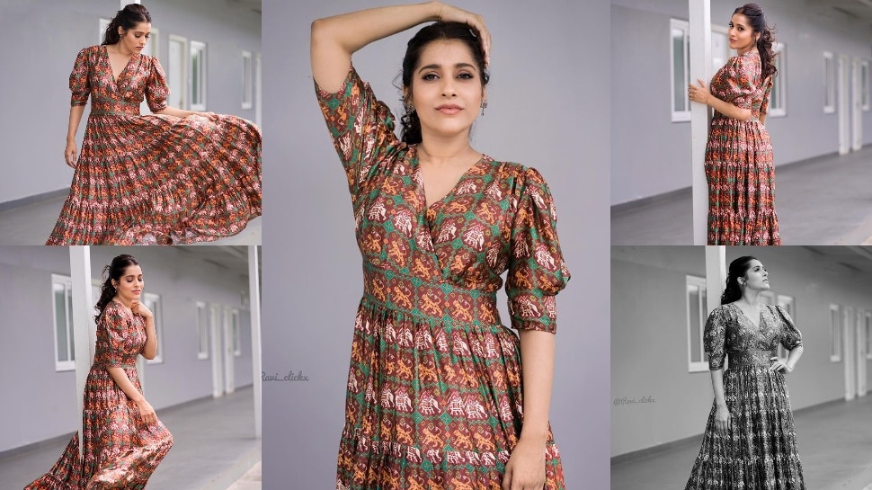 Anchor Rashmi Gautam Latest Photoshoot in long frock Rashmi Latest Pics ...