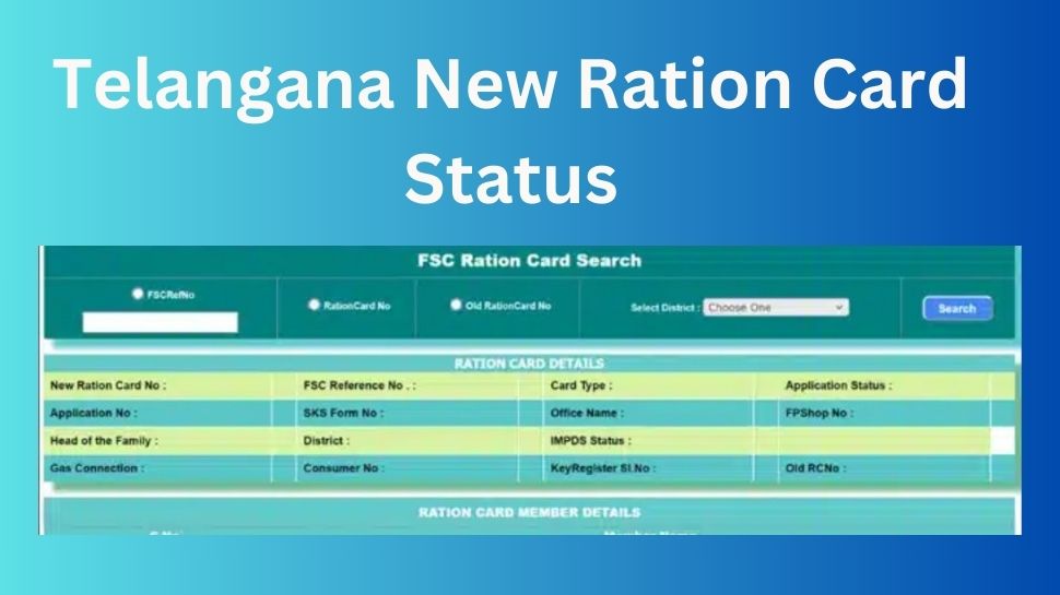 Ration Card Status Check Apply Online And Track Your Application with ...