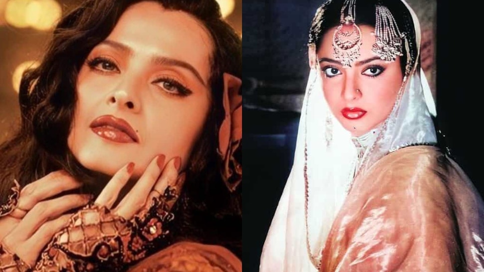 Rekha Bollywood Beauty Bold bath tub scene with Hero Jeetendra soute ki ...