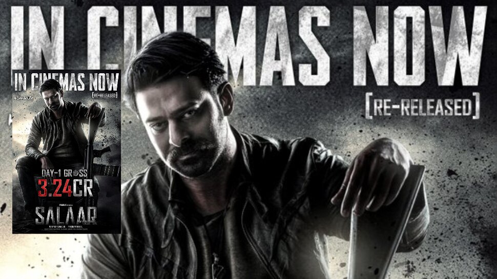 Salaar Re Release 1st Day Collections rebel Star Prabhas box office ...