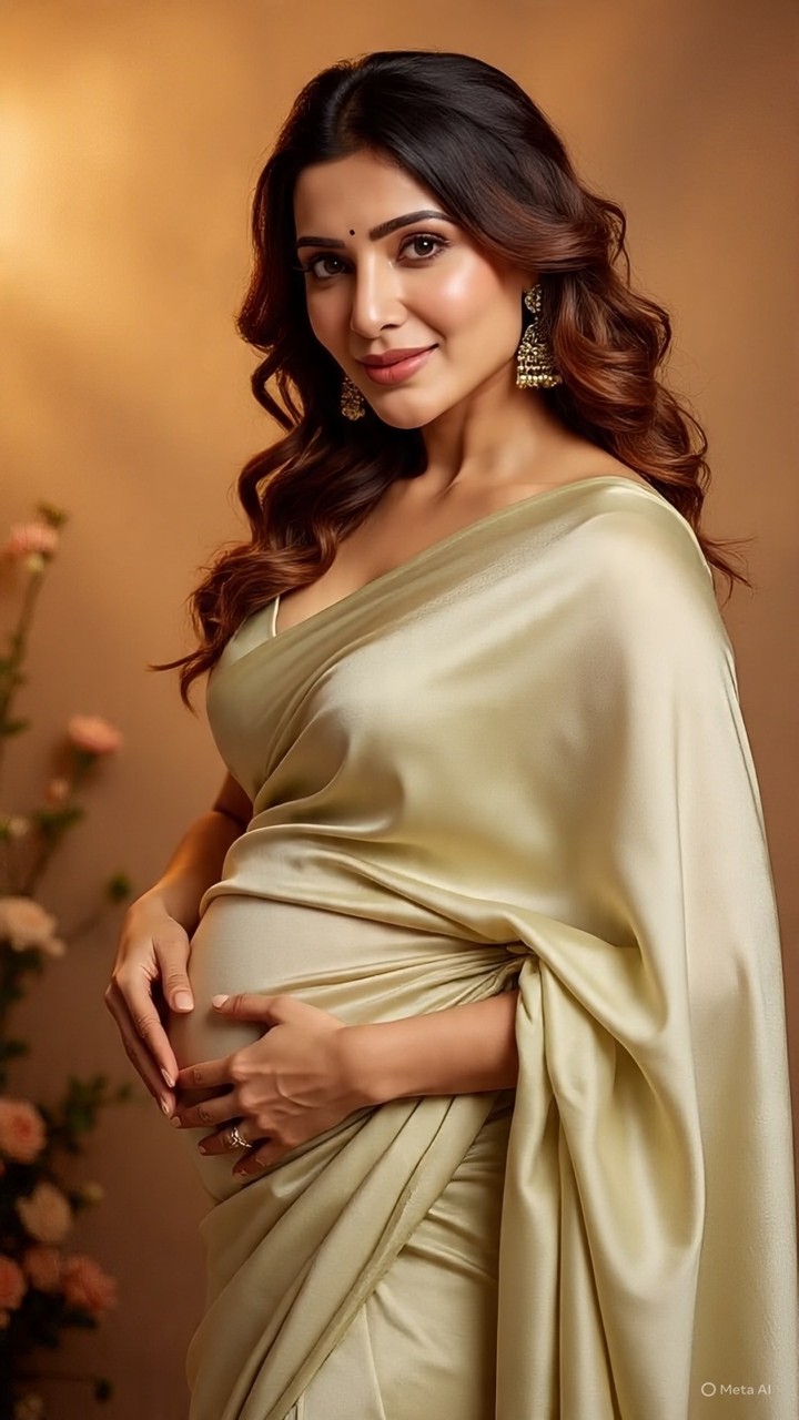 Samantha Pregnancy AI Photos Of Her Baby Bump Go Viral vn | Samantha ...