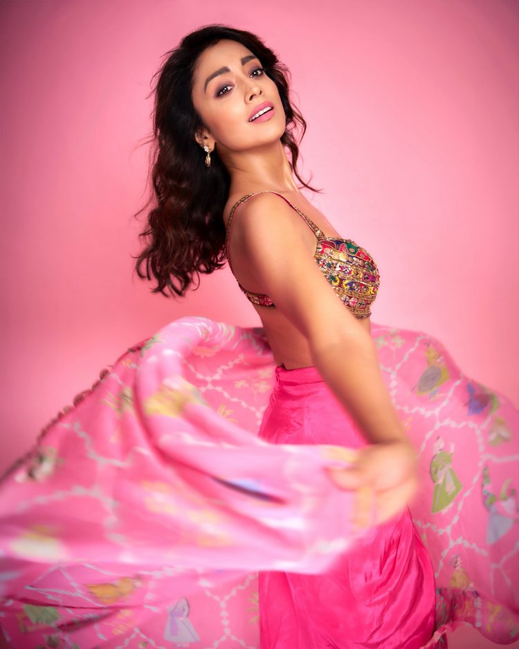 hriya saran Pan india Heroine hot bold photoshoot goes viral ta | Shriya Saran: జారు పైటలో అగ్గి ...