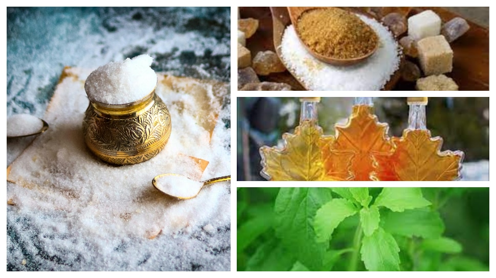 7 Healthy Alternatives To White Sugar honey maple syrup stevia coconut ...
