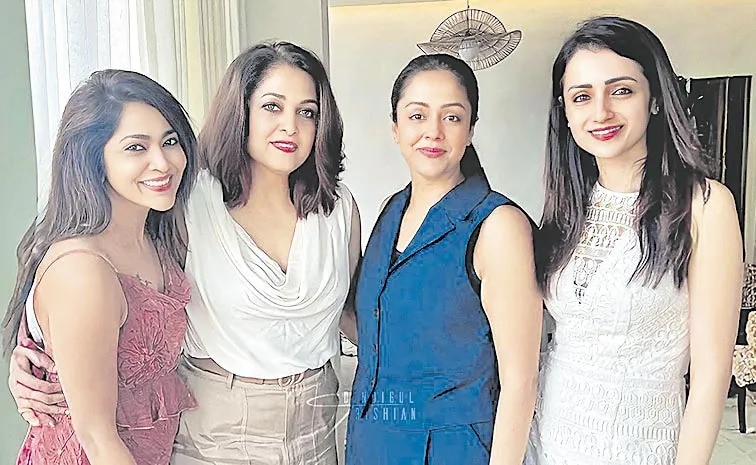 Trisha Bachelor Party at a Star Hero’s House Ramya Krishnan Joins the ...